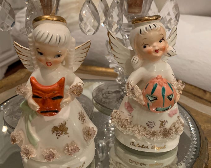 Vintage Angel Birth Month October Your Choice Halloween Angel Girls - Etsy