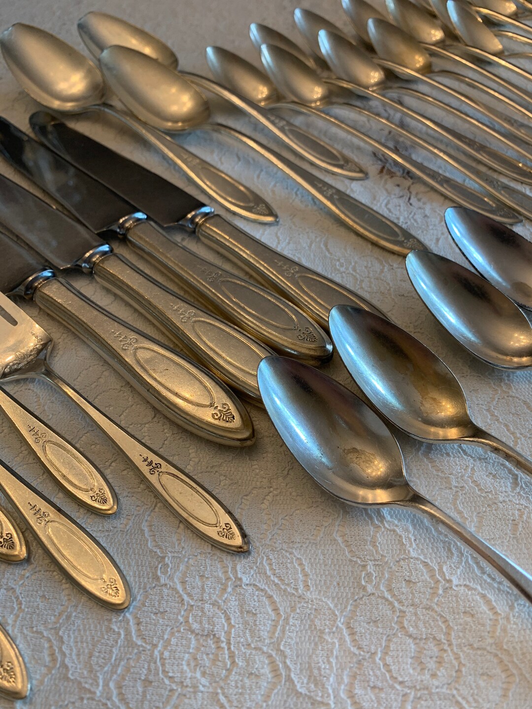 ADAM Community Silver Plated Silverware Flatware Vintage Silverware - Etsy