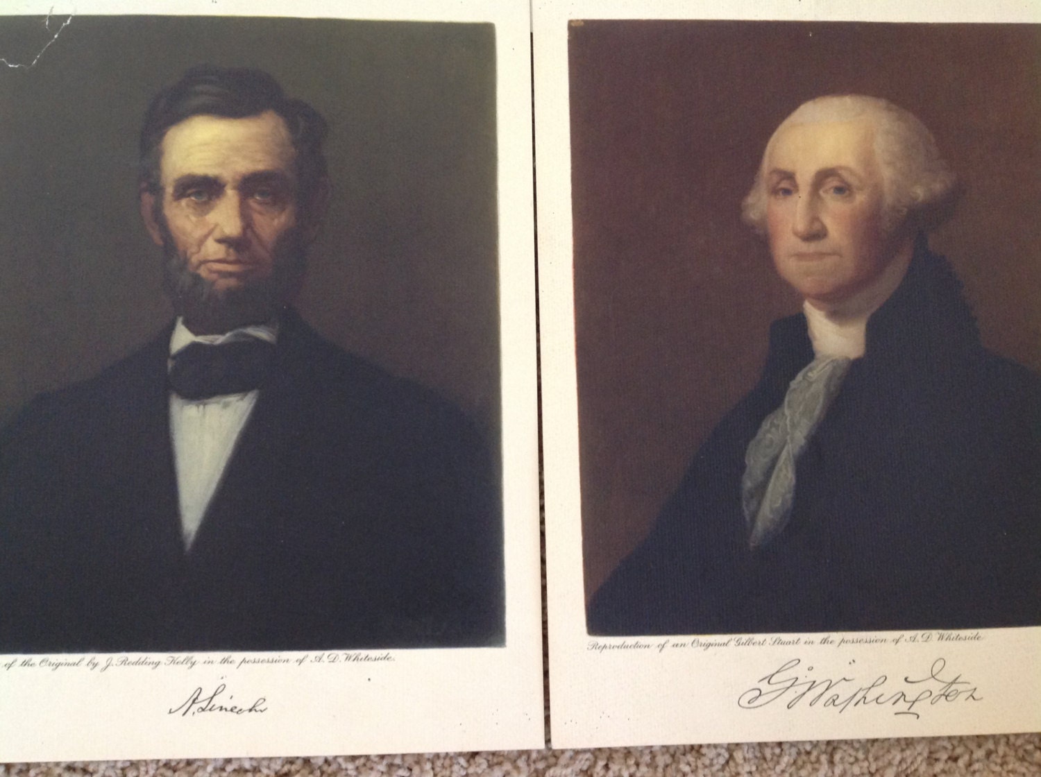 President's Lithograph Pictures Perry Pictures Extra - Etsy