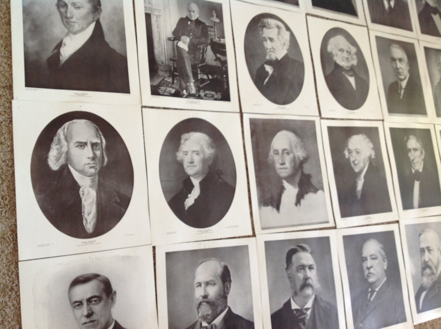 President's Lithograph Pictures Perry Pictures Extra - Etsy