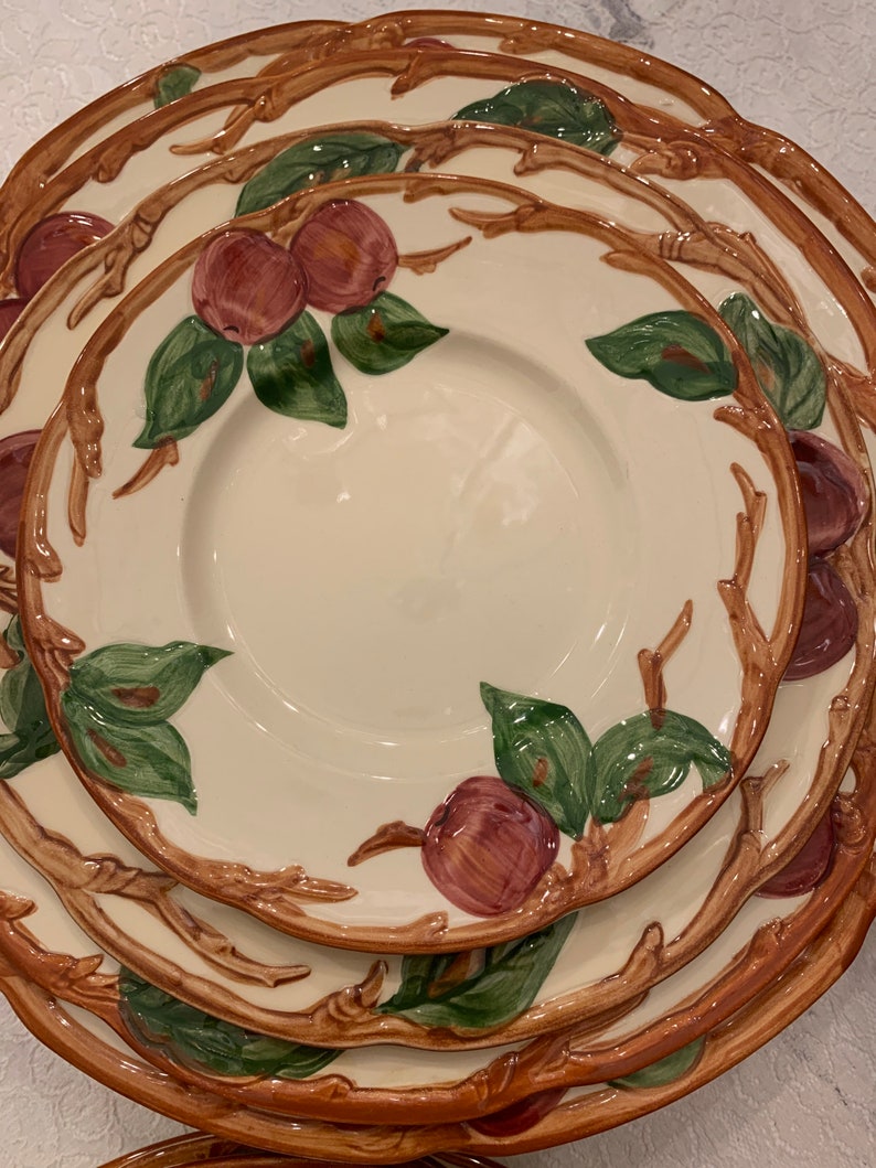 Franciscan Apple Plates Assorted Sizes Replacements - Etsy