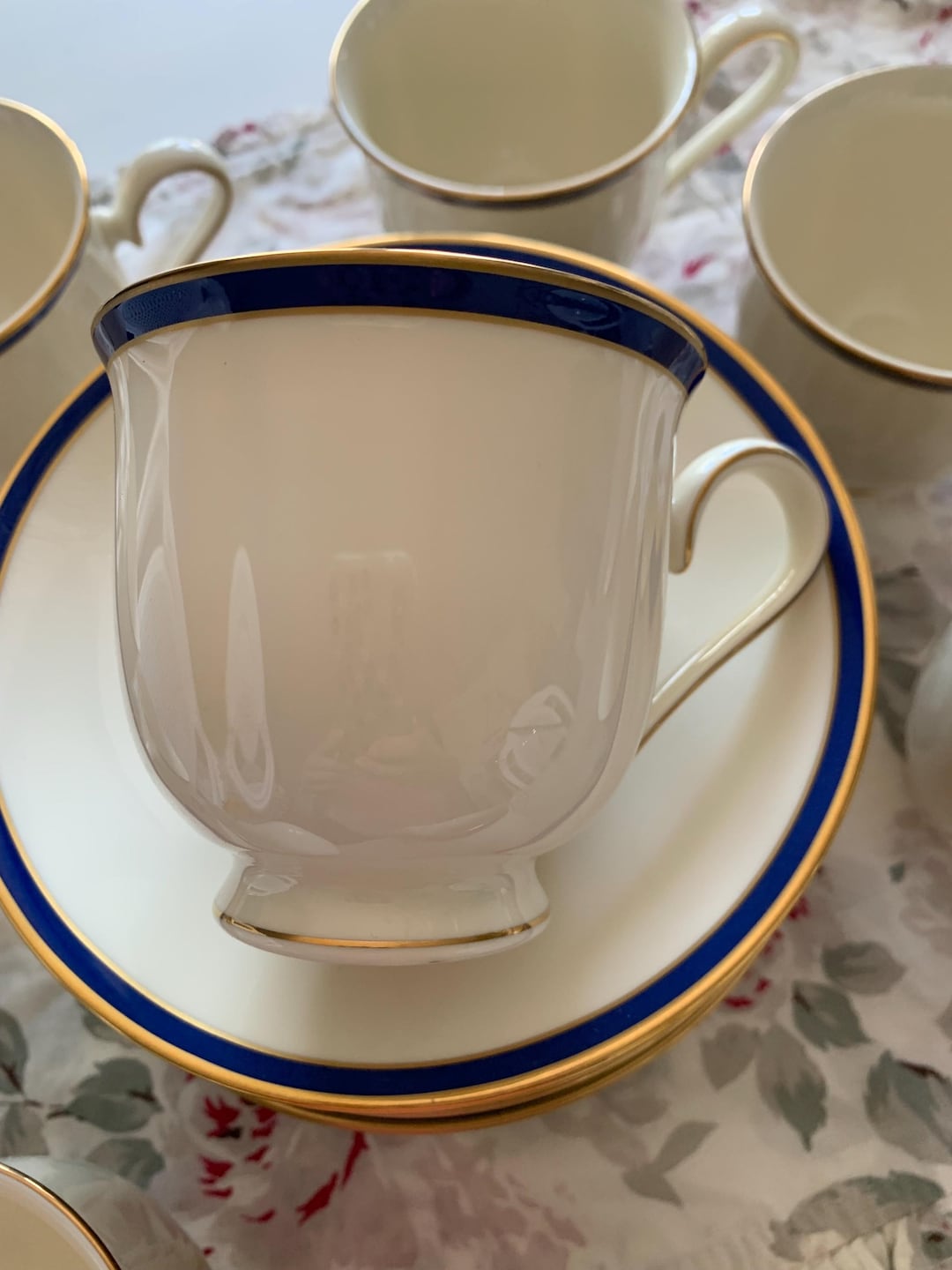 Lenox Urban Twilight Cup and Saucer or Creamer - Etsy