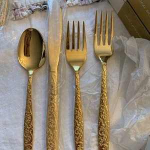 Golden Heritage International Silver Flatware - Etsy