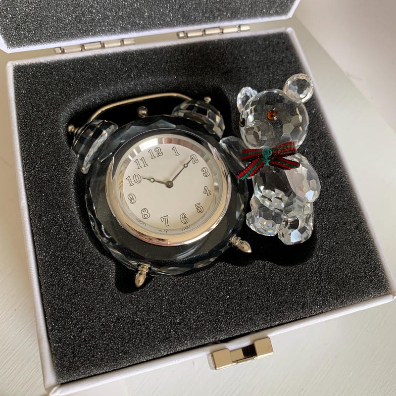 Swarovski Clock - Etsy