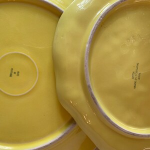 Secla Yellow Cabbage Majolica Dinnerware 50’s Portugal Dinnerware - Etsy