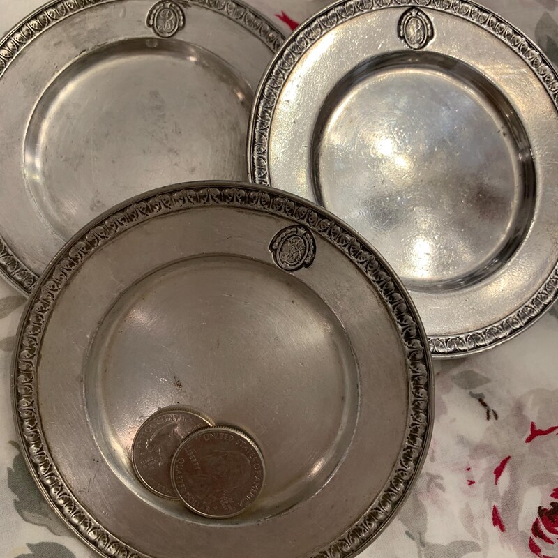 Vintage Silver Tray - Etsy