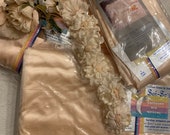 Beautiful Vintage Sof-satin Sheet Set King Size Pinky Peach - Etsy