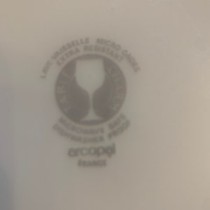 Arcopal France Victoria Pattern Large Rim Soup Bowls Set of Four - Etsy