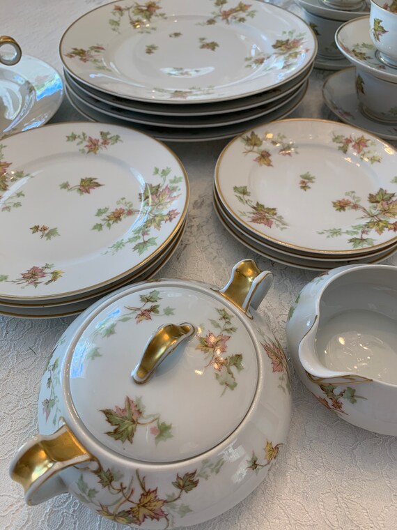 Haviland France Autumn Leaf Pattern Assorted Pieces - Etsy