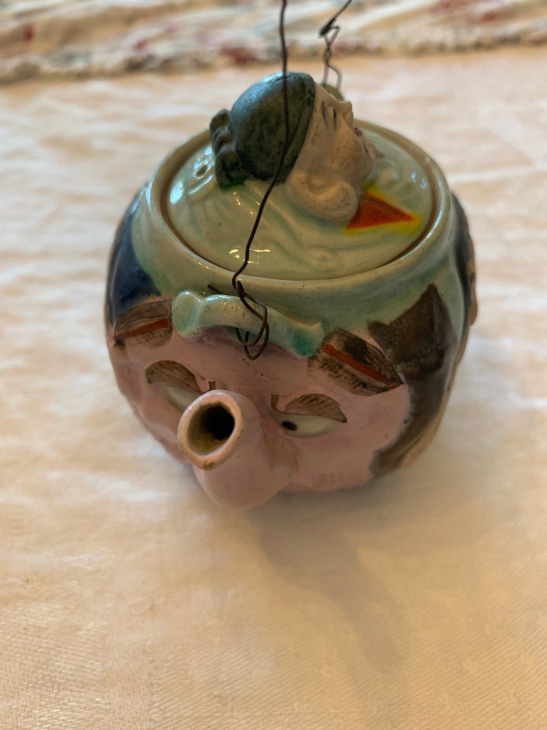 Vintage Five Face Teapot Japan Small Size - Etsy