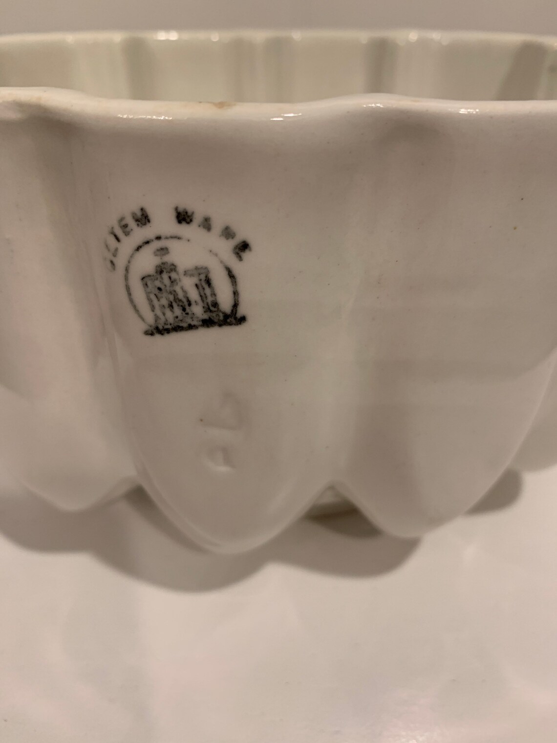 Antique Ironstone Pudding Mold ~ Cetem Ware Molds ~ Farmhouse Decor - Etsy