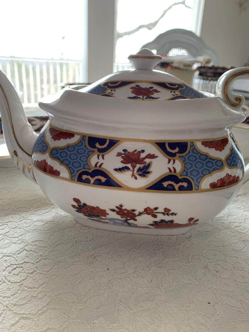 Spode Shima Fine Bone China Your Choice Teapot Vegetable Bowl Tray - Etsy