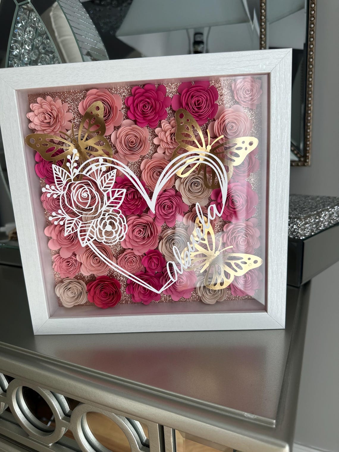 Flower Box, Grandma Box, Abuela Box, Rose Box - Etsy