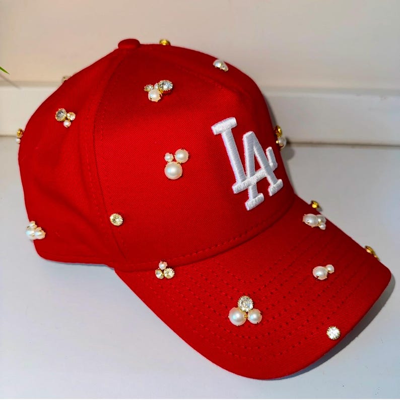 Custom Rhinestone/embellished Hat - Etsy