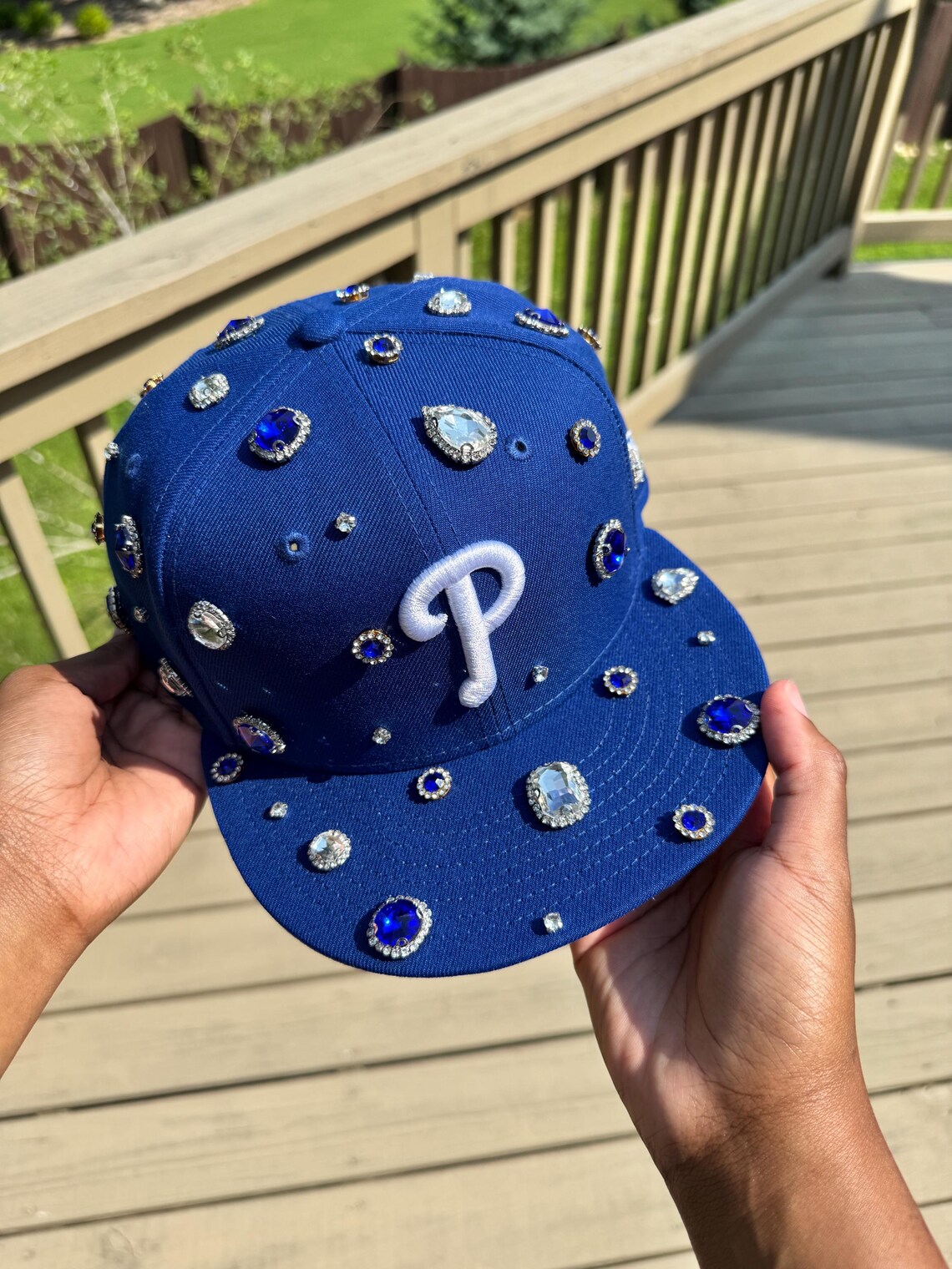 Custom Order Rhinestone Hat - Etsy