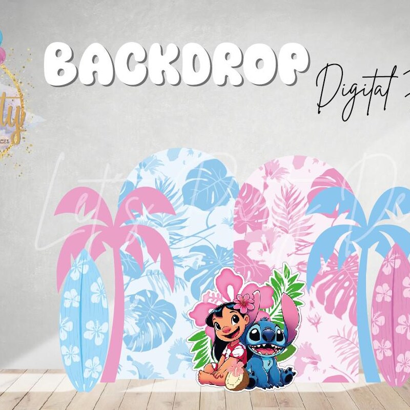 Lilo and Stitch Surfboard - Etsy