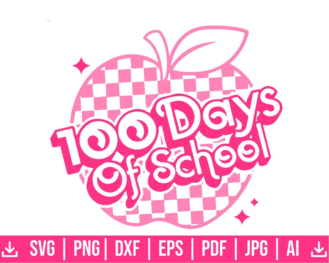 100 Days of School Svg, Back to School Svg, Teacher Appreciation Svg ...