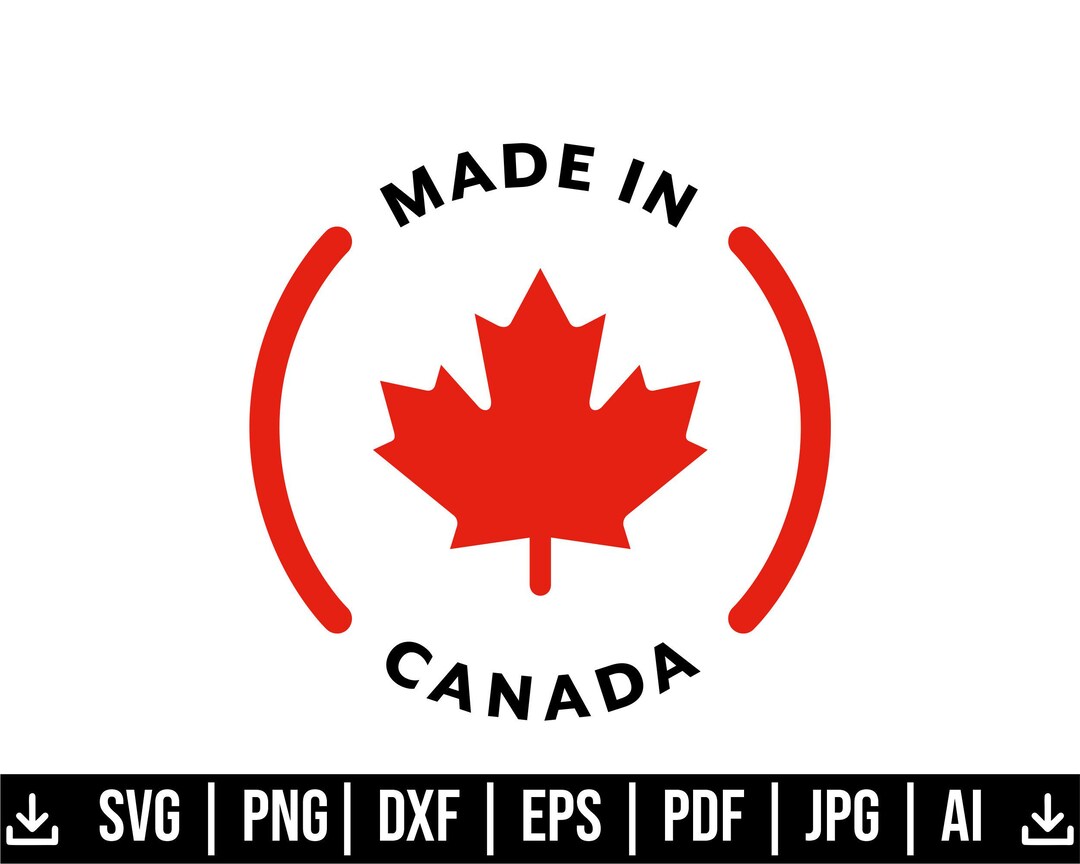 Made in Canada Svg, Canadian Svg, Maple Leaf Svg, Independence Day Svg ...