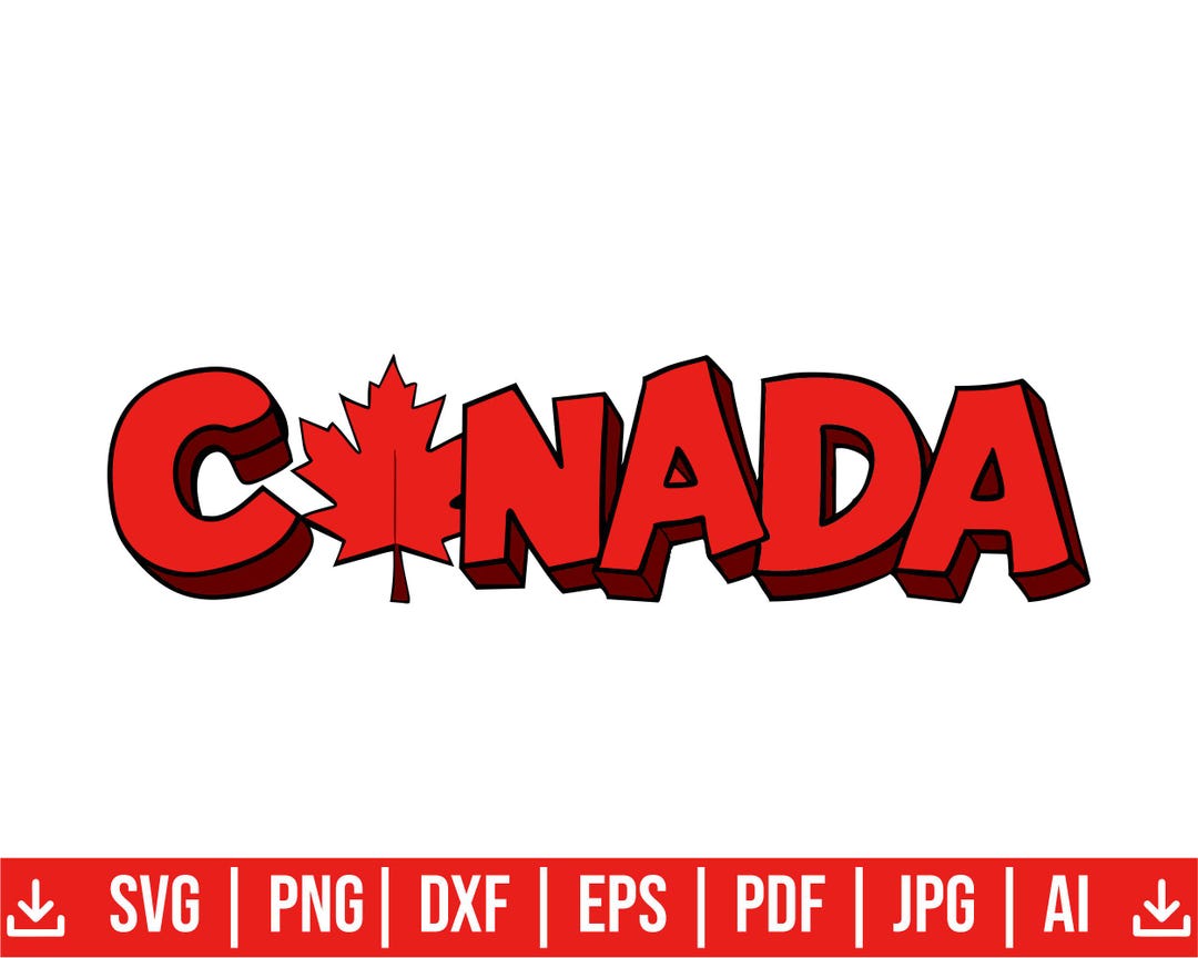 Canada Svg, Canada Flag Svg, Independence Day Svg, Maple Leaf Svg, Gift ...