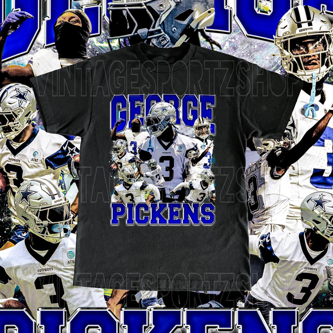 George Pickens Shirt - Adult & Kids Sizes Custom Vintage Design Retro ...
