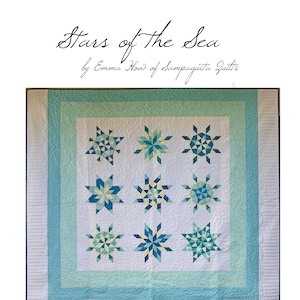 Stars of the Sea - PDF Quilt Pattern - Etsy