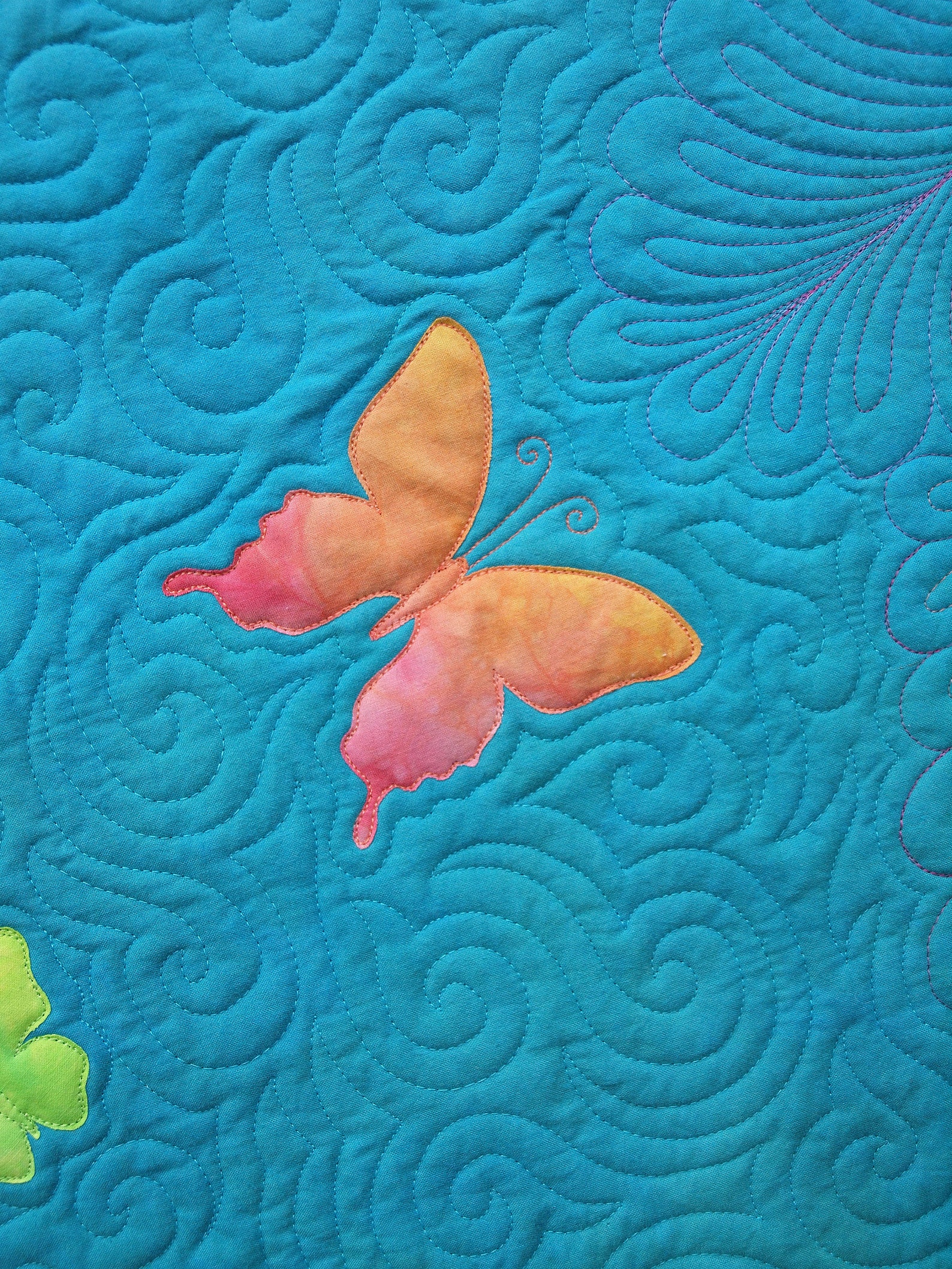 Fluttering by Applique Quilt PDF Pattern - Etsy UK