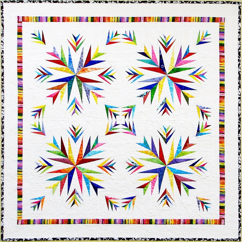 Starburst - PDF Quilt Pattern - Etsy