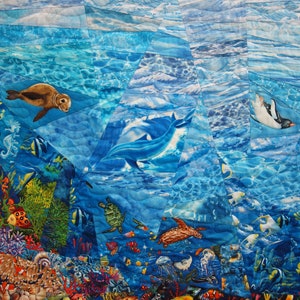 Beach Scene Quilt - PDF Pattern - Etsy