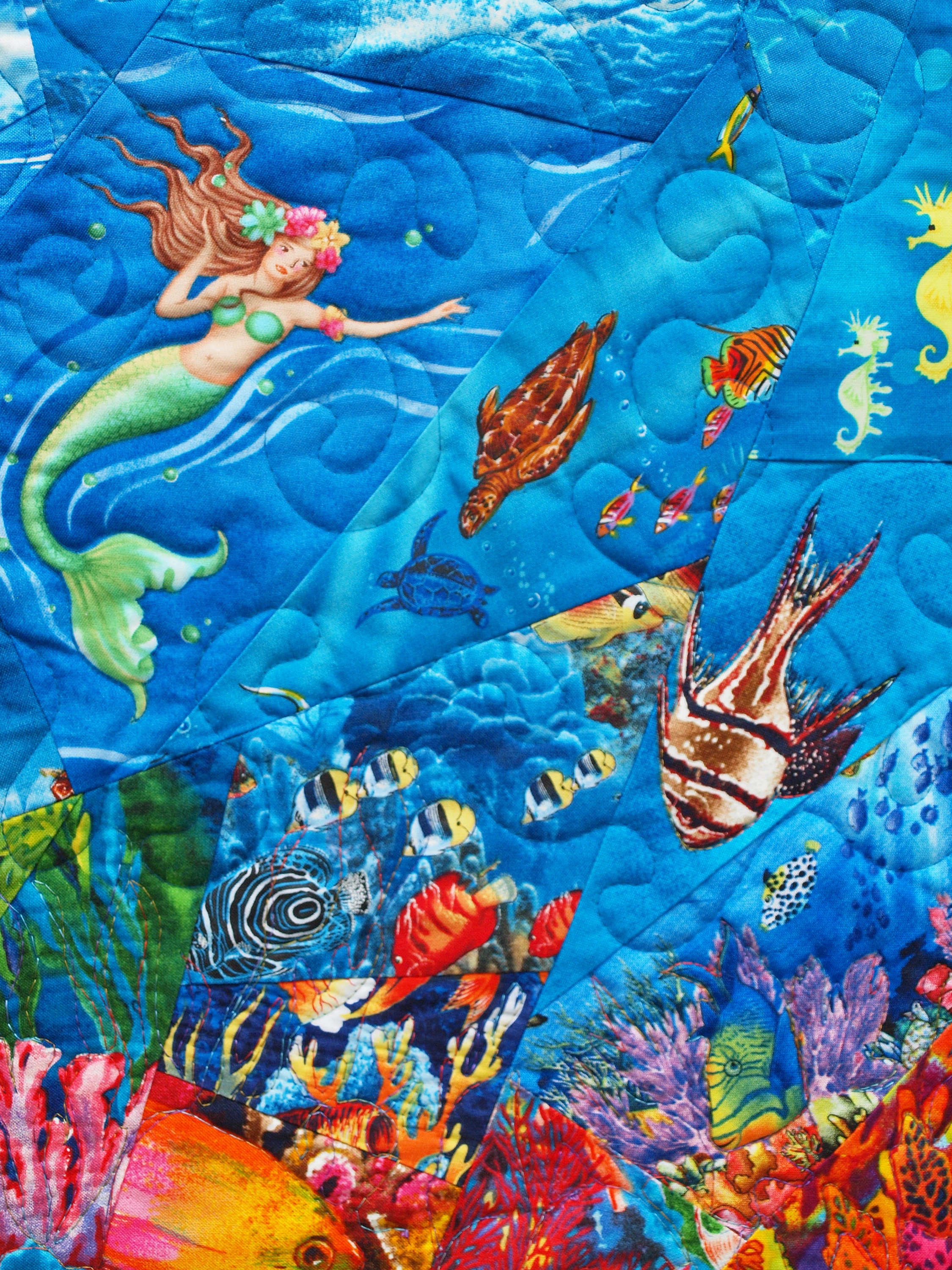 Beach Scene Quilt PDF Pattern - Etsy Australia