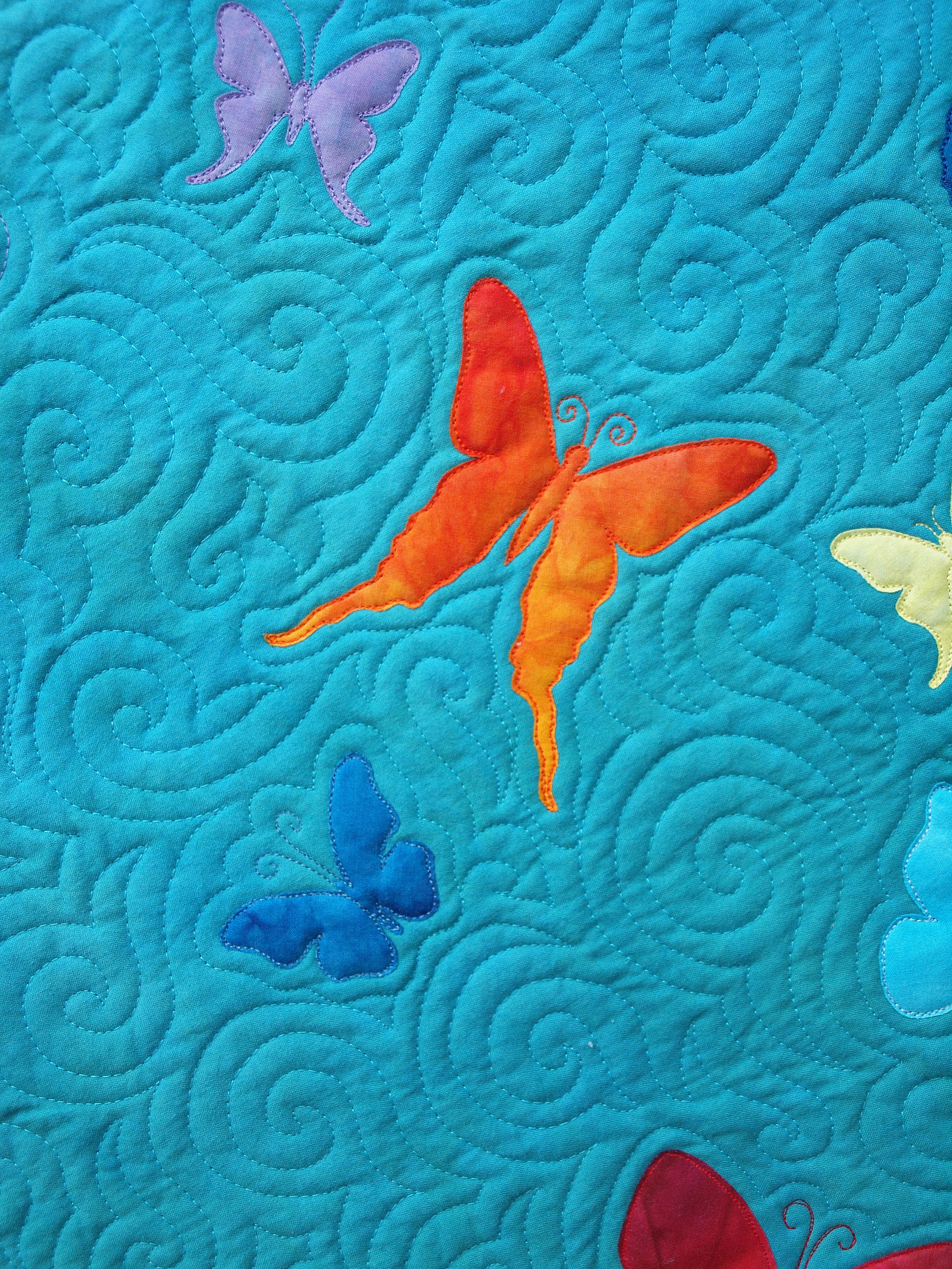 Fluttering by Applique Quilt PDF Pattern - Etsy Australia