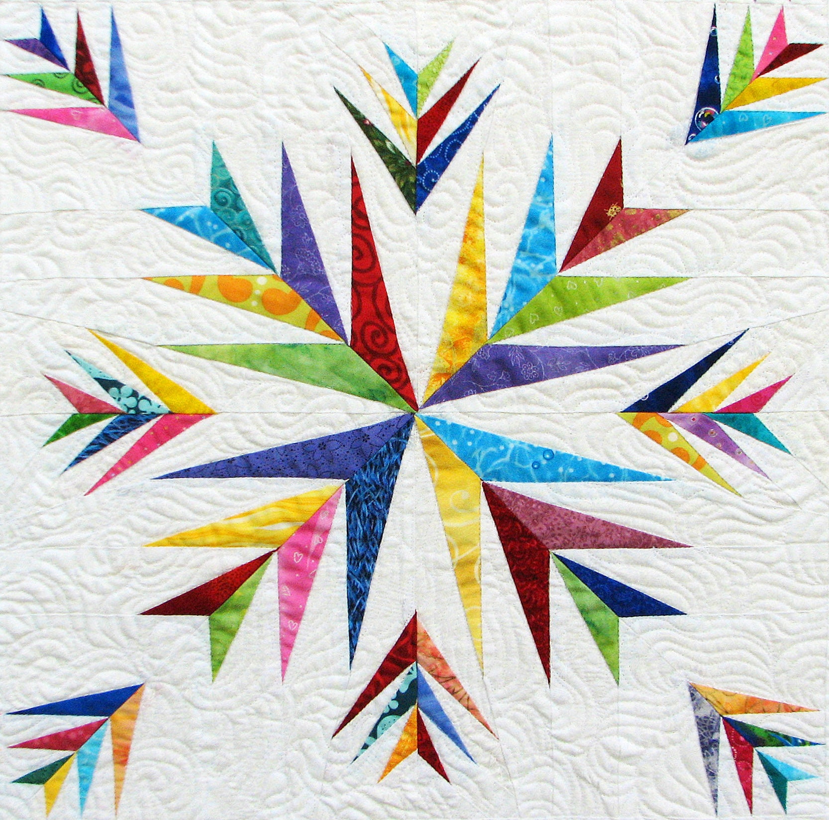 Starburst PDF Quilt Pattern - Etsy UK
