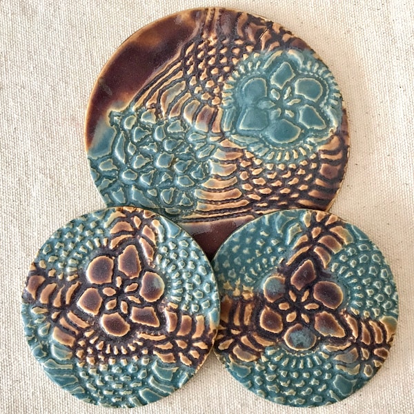 Lace Pottery - Etsy