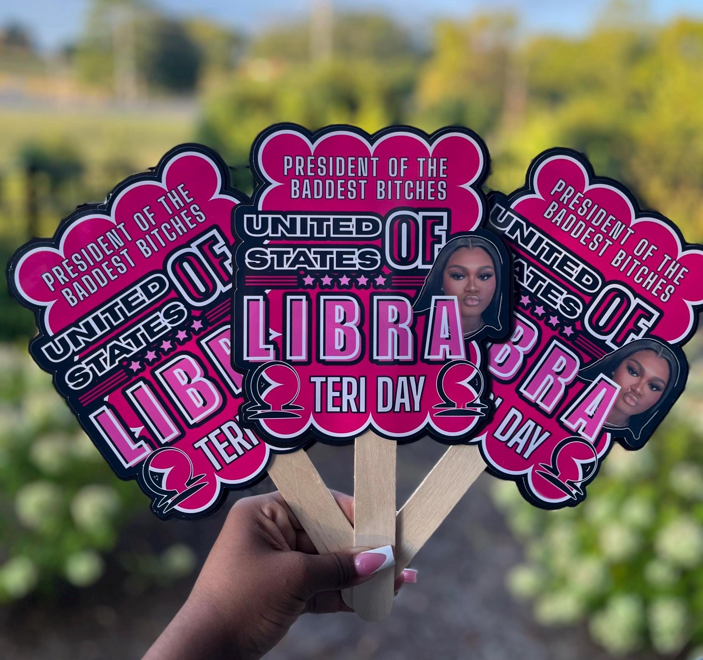 Custom Face Fan | Custom Fan| Birthday Fans| Grad Fans | Custom Party ...
