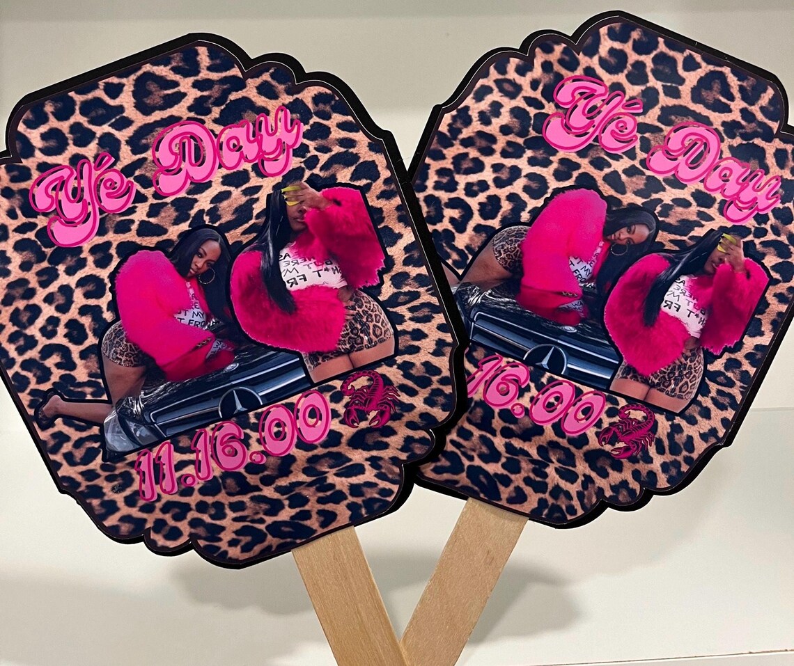 Custom Face Fan | Custom Fan| Birthday Fans| Grad Fans | Custom Party ...
