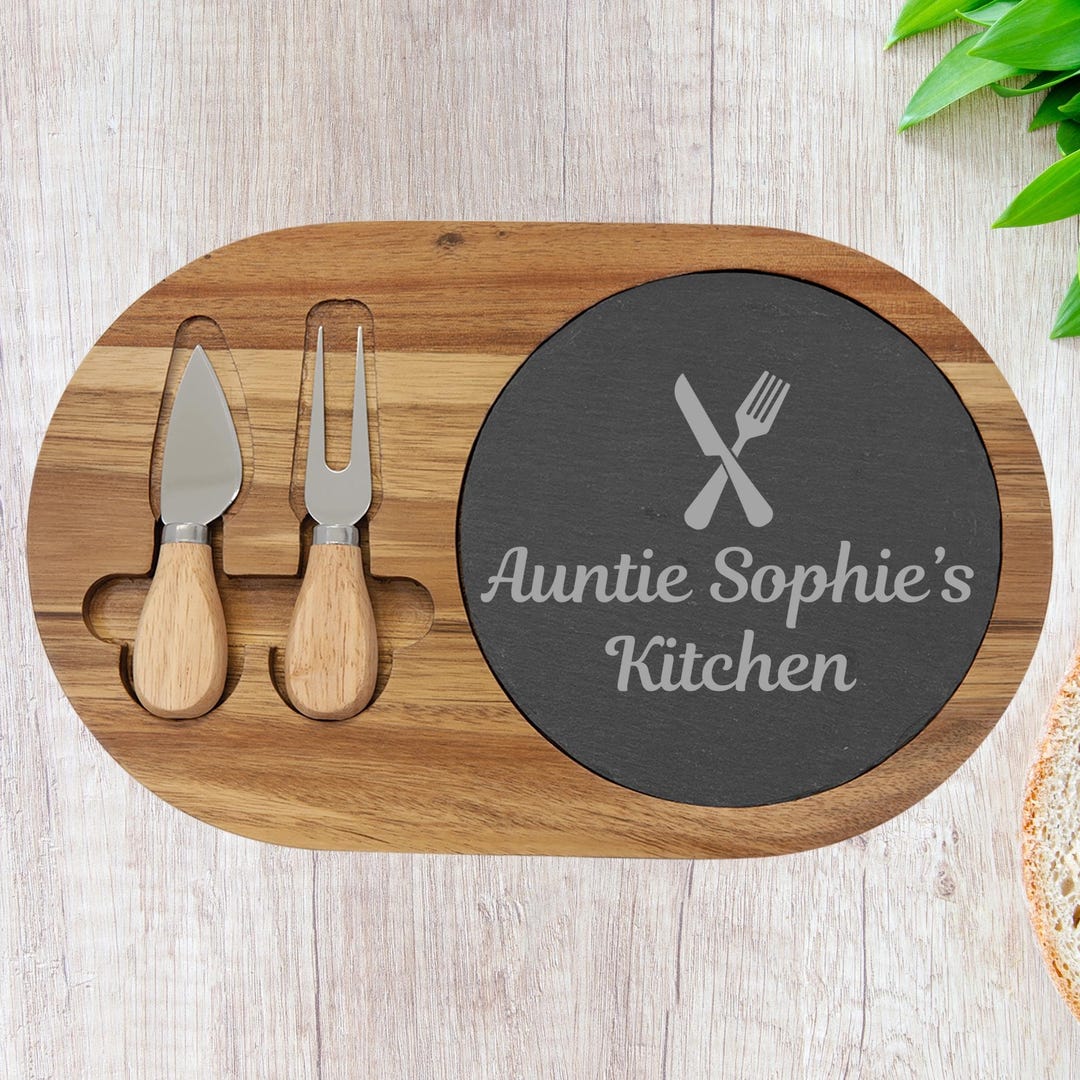 Thanksgiving Hosting Gift, Personalized Engraved Charcuterie Board ...