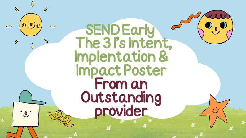 EYFS THE 3 I's Intent Implement and Impact Poster From Outstanding ...