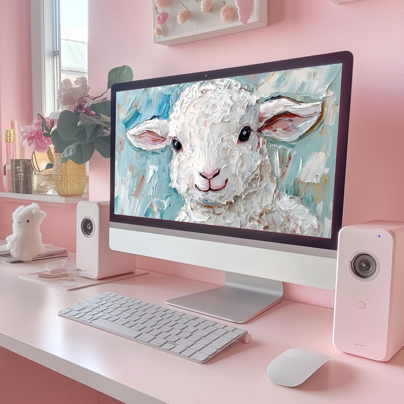 Spring Desktop Background TV Frame Set With 26 Pictures | Spring ...