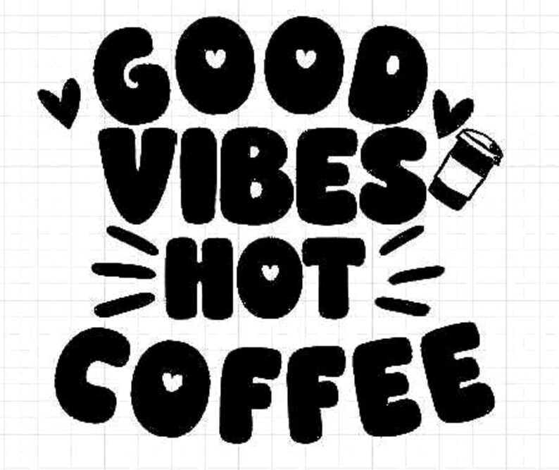 Coffee Lover SVG PNG Files: DIY Mugs, Shirts, Stickers (instant ...