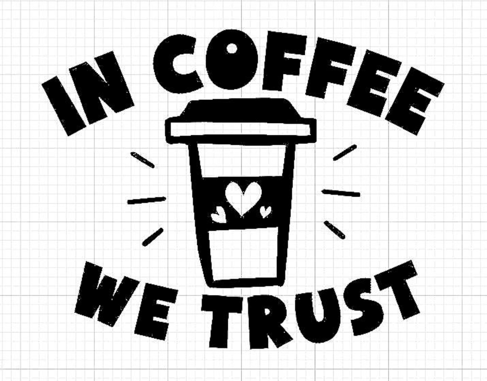 Coffee Lover SVG PNG Files: DIY Mugs, Shirts, Stickers (instant ...