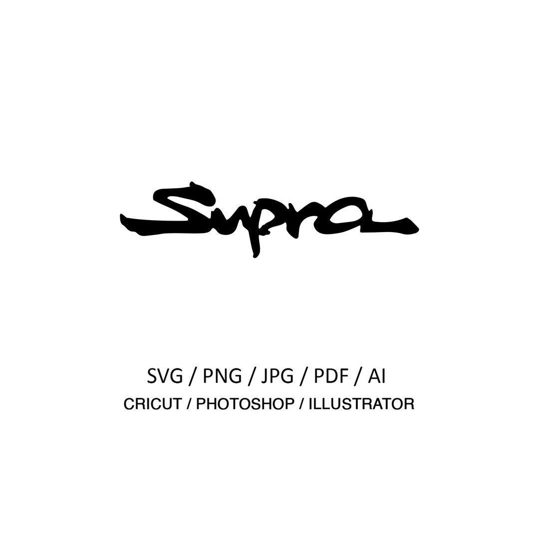 Supra Vektor SVG, Bundle Layered SVG, Cricut, Cut Files, Layered ...