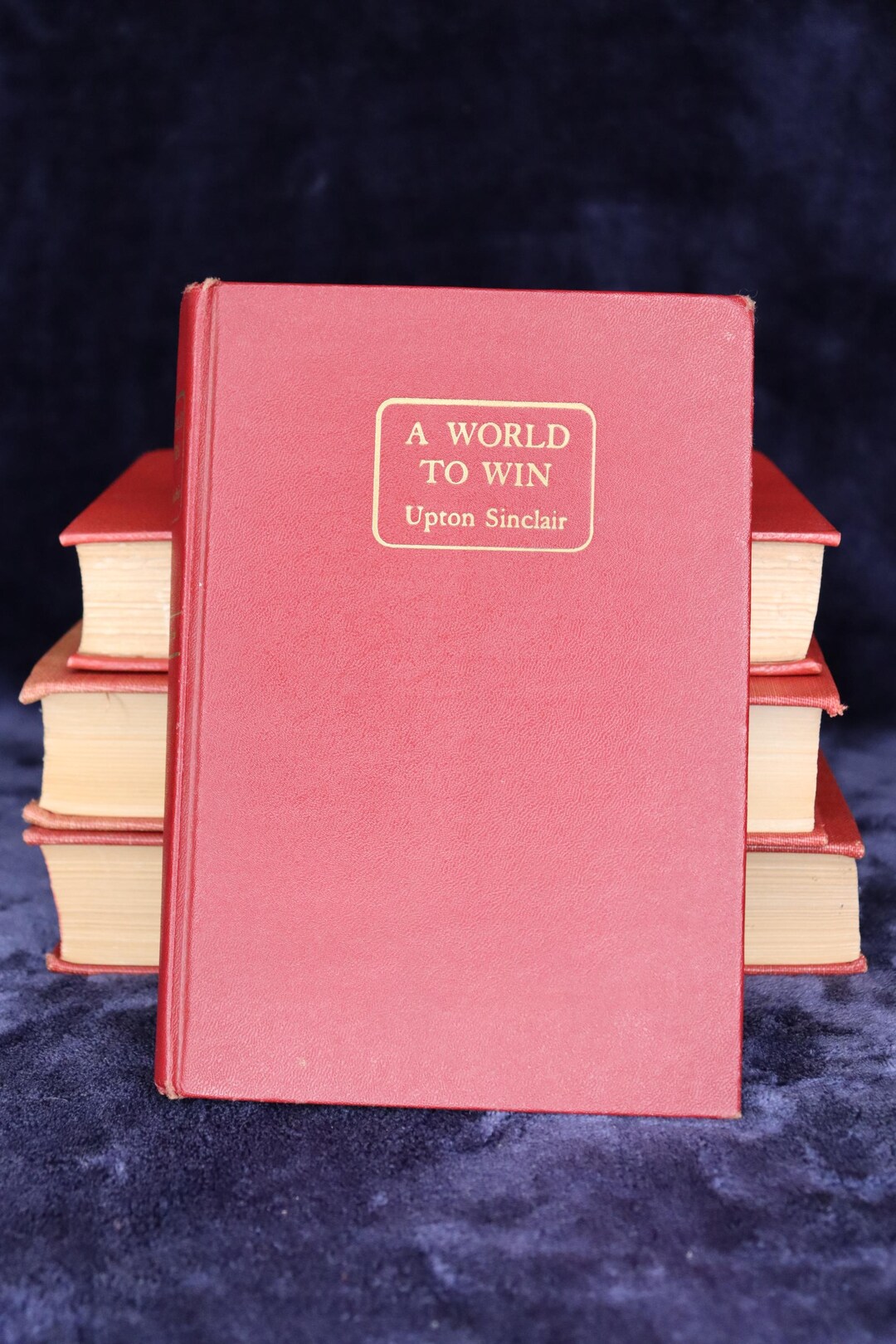 A World to Win by Upton Sinclair (1946) - Etsy