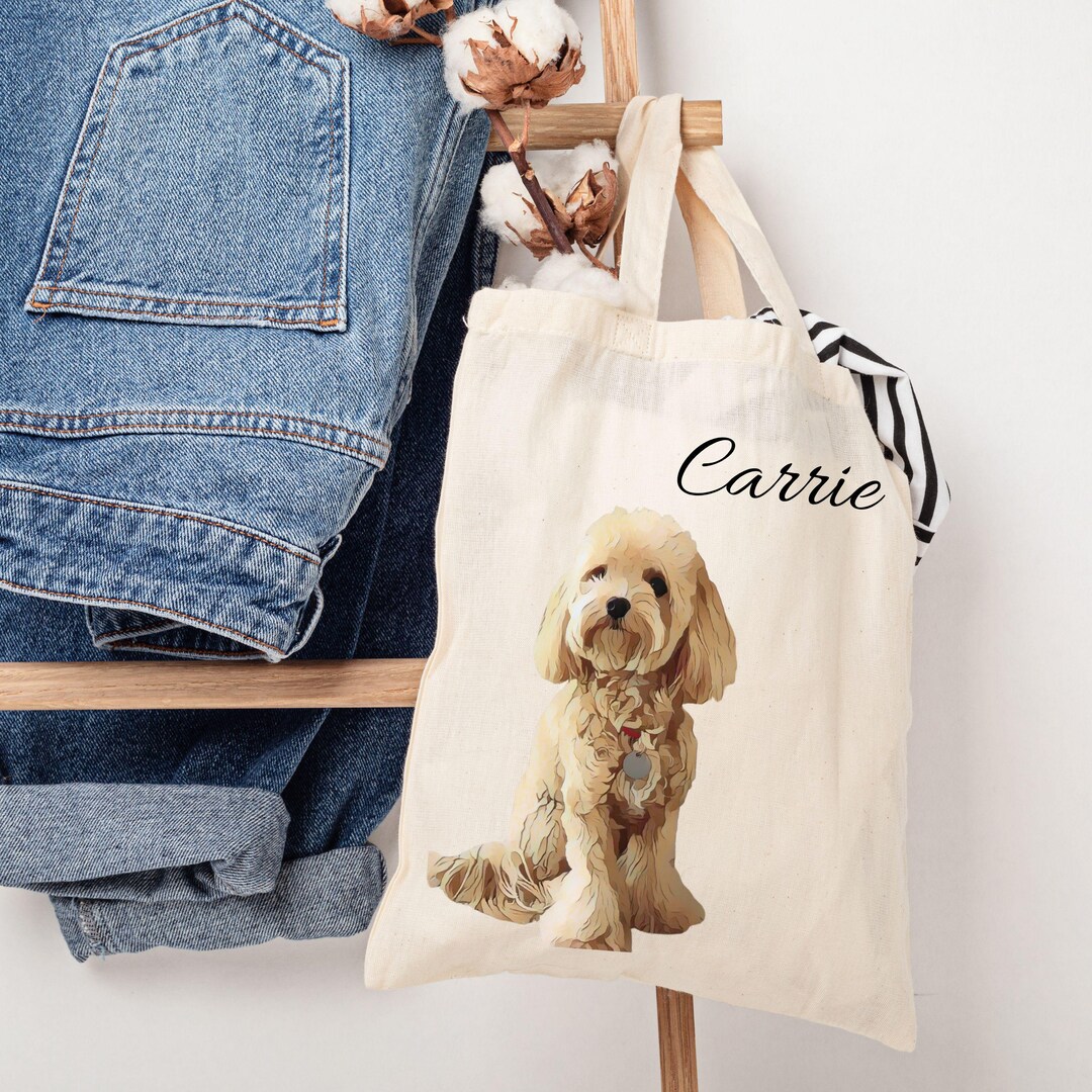 Personalized Pet Bag, Custom Dog Mom Gift, Custom Pet Bag, Custom Pet ...