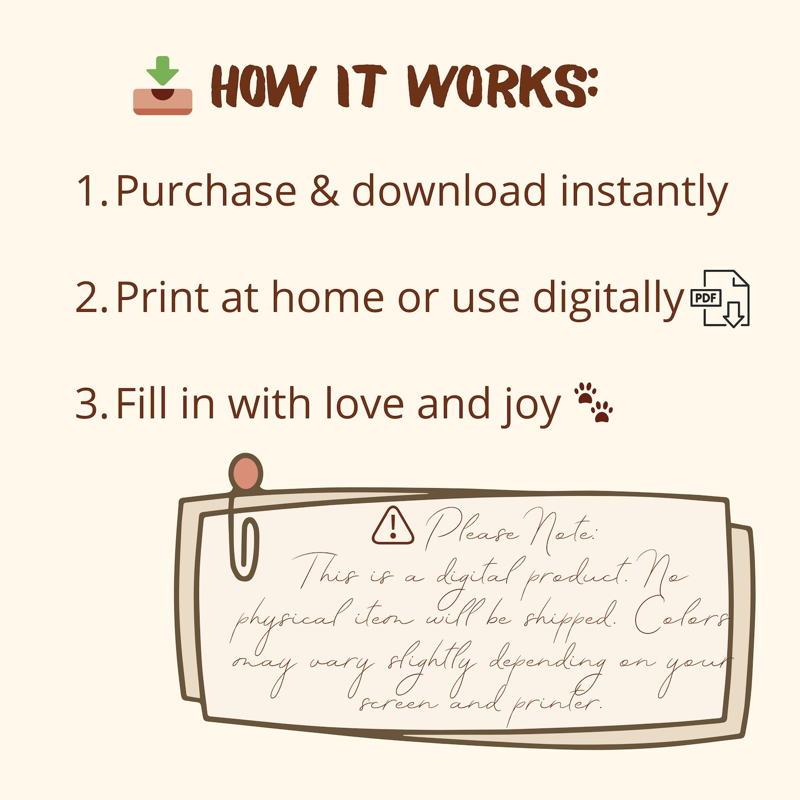 My Pet's Story, Custom Pet Memory Book, Digital Pet Journal for Dogs ...