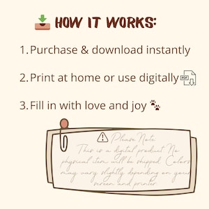 My Pet's Story, Custom Pet Memory Book, Digital Pet Journal for Dogs ...