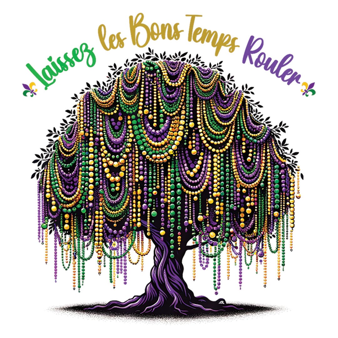 Laissez Les Bons Temps Rouler Mardi Gras T-shirt Design PNG | Mardi ...
