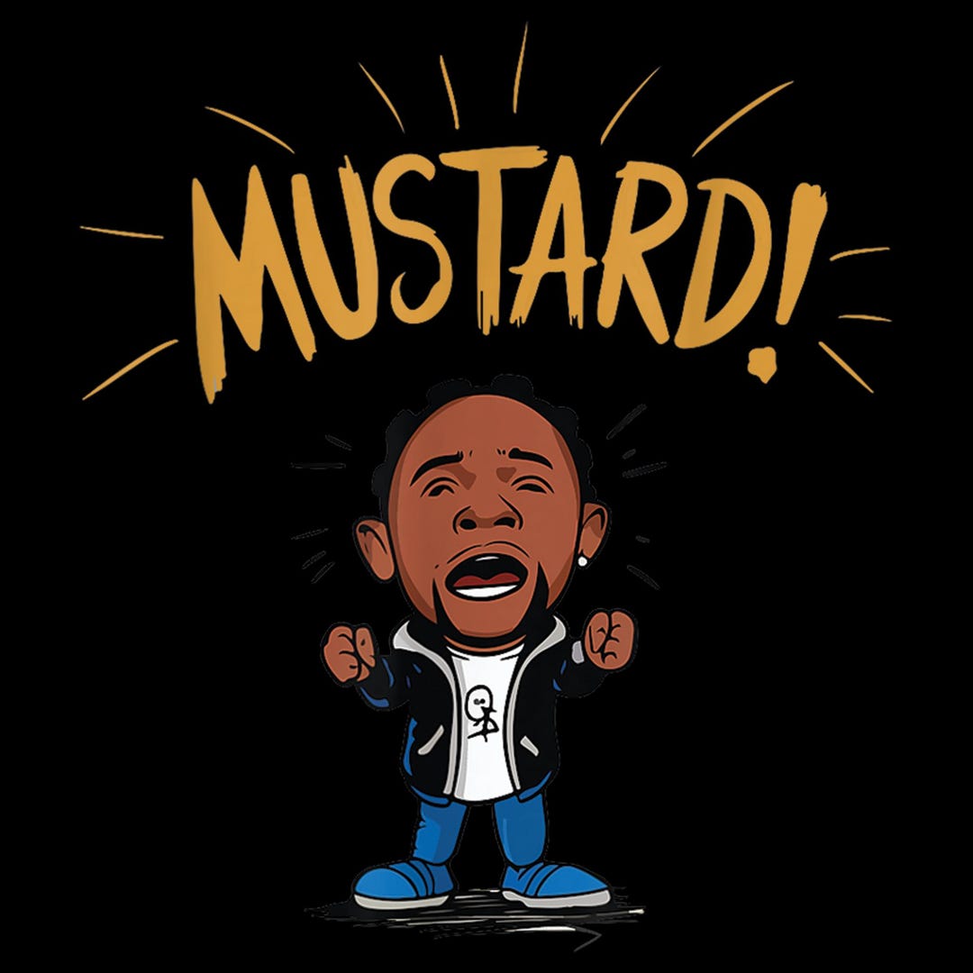 Mustard Meme T-shirt Design | Fun Mustaa Adderrrrd Graphic | Cartoon ...