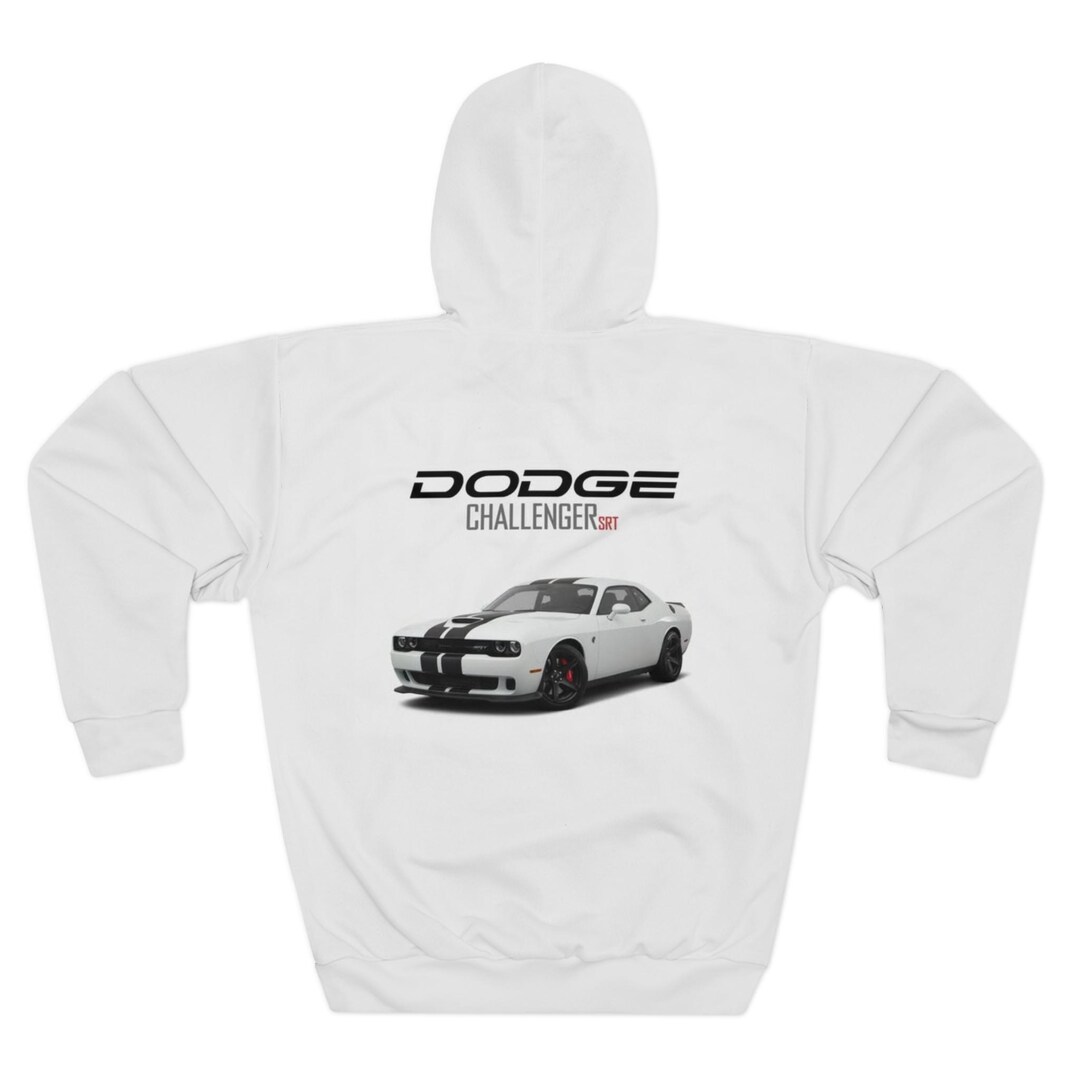 Dodge Challenger SRT Unisex Pullover Hoodie, Car Enthusiast Sweatshirt ...