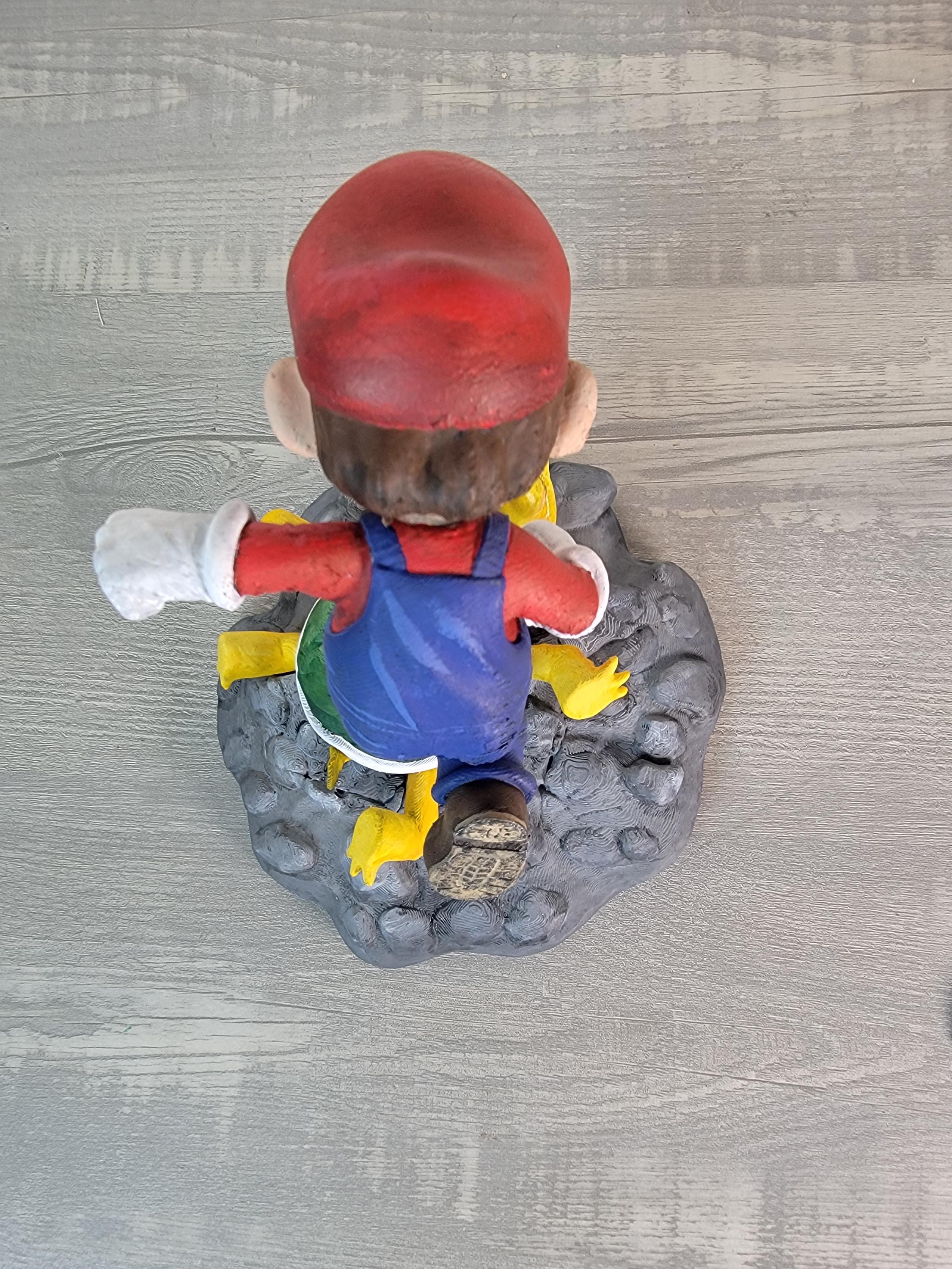 Mario Stomping Koopa Figure - Etsy