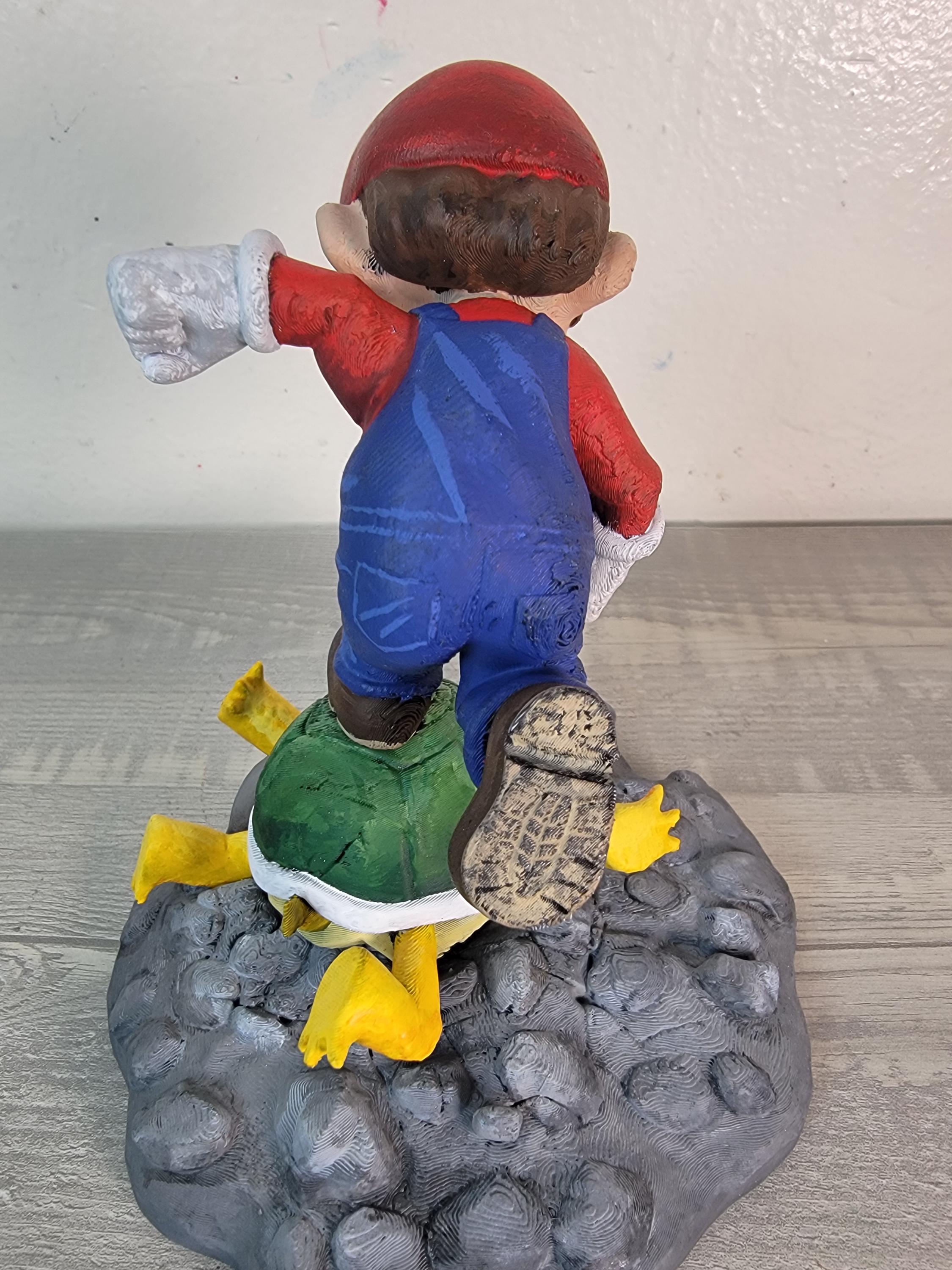 Mario Stomping Koopa Figure - Etsy