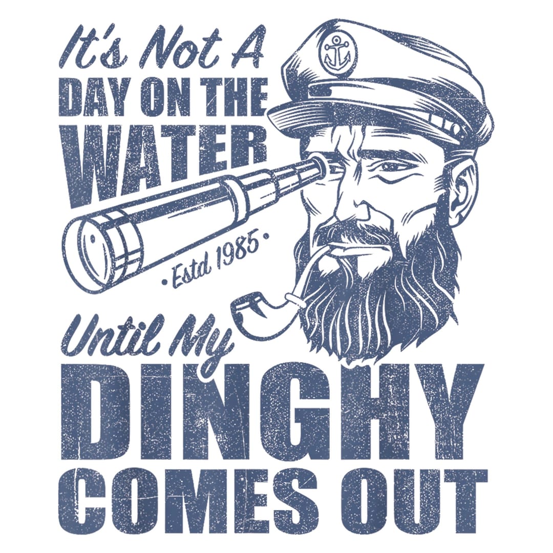 Funny Boating Captain T-shirt Design PNG | SVG | Nautical Dinghy ...